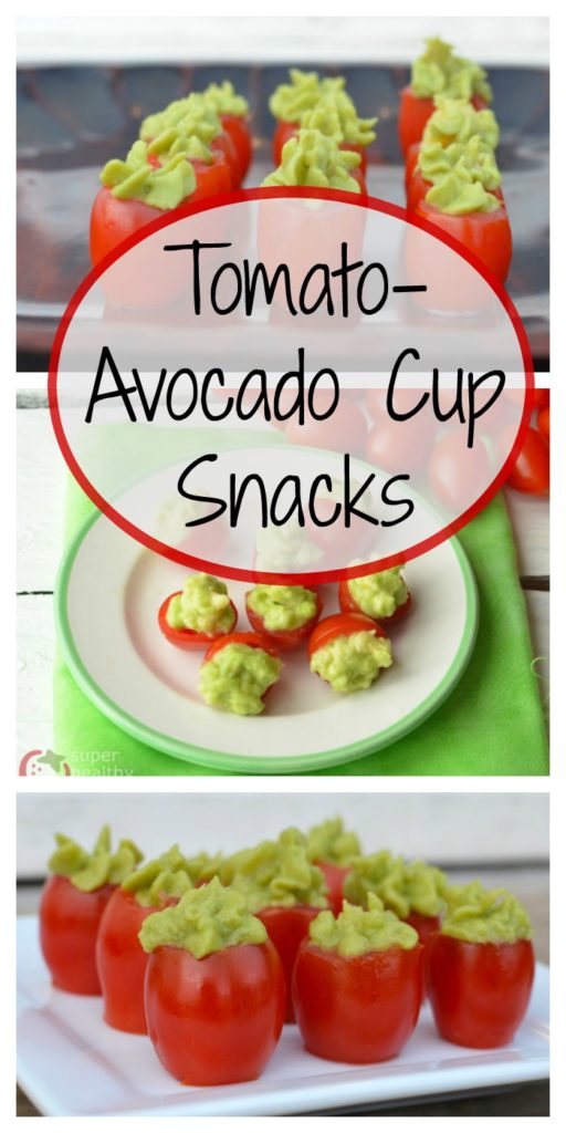Tomato-Avocado Cup Snacks | Healthy Ideas for Kids