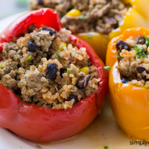 Crockpot Rainbow Risotto {With Peppers} | Healthy Ideas for Kids
