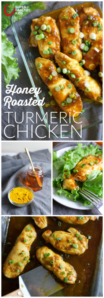 Honey Roasted Turmeric Chicken Recipe | Healthy Ideas for Kids